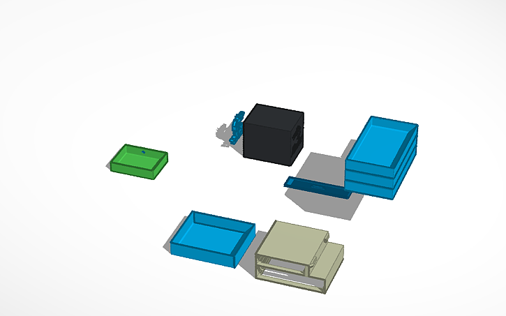 3D design ender 3 drawer - Tinkercad