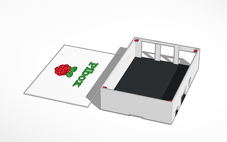 3D design Pibox 1Bv2 (raspberry pi case) - Tinkercad