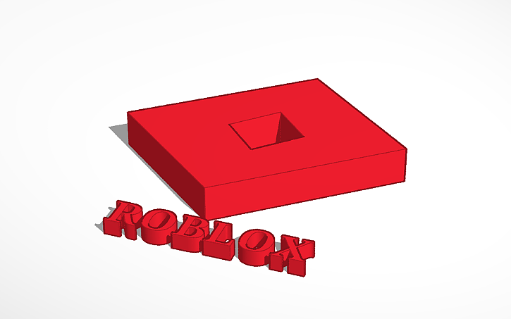 3D design Roblox 2.0 | Tinkercad