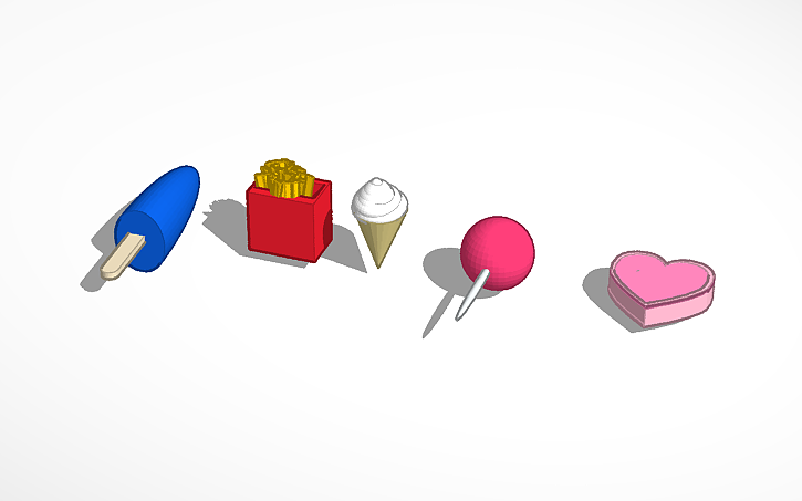 3D design snacks - Tinkercad