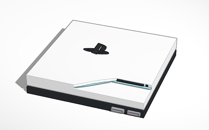 3D design PS5 - Tinkercad