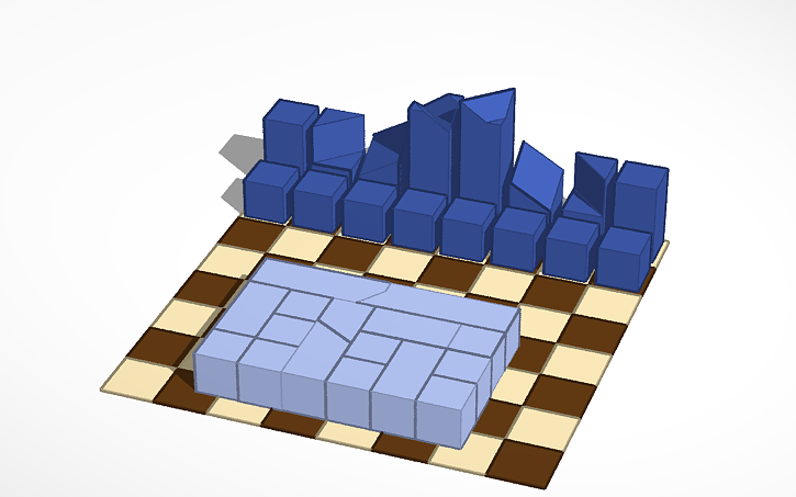 3D design LG Inspired #Chess Set | Tinkercad