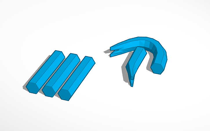 3d Design Hl1 Hl2 Crowbar Diy Tinkercad