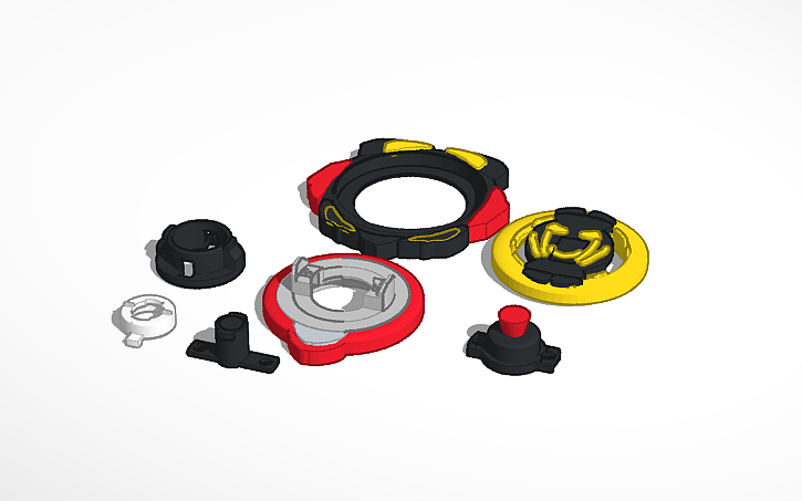 3D design IMPOWER APOCALPSE BEYBLADE BURST BU - Tinkercad