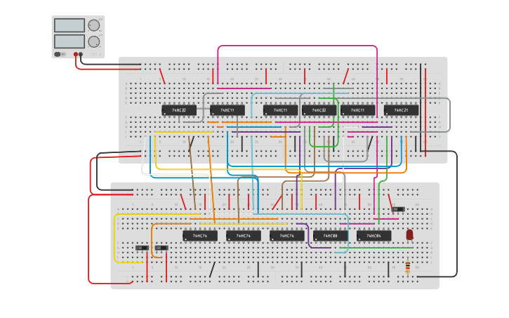 Circuit Design Moore Project Tinkercad
