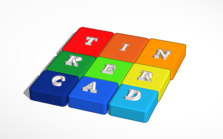 3D design Tinkercad Logo - Tinkercad