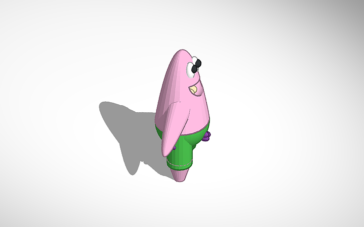 3D design patrick - Tinkercad