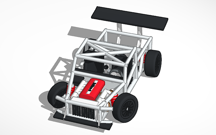 3D design Drift kart - Tinkercad