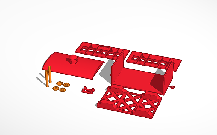 3D design Bugbox coach - Tinkercad