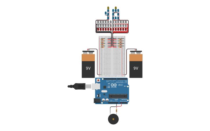 Circuit design Happy Birthday TinkerCad | Tinkercad