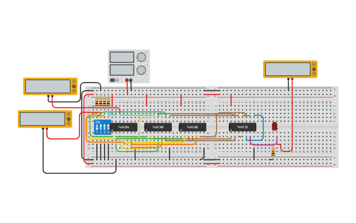 Circuit Design Laboratorio 03 Funcion 1 Tinkercad