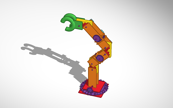 3D design Jeeya Tyagi - VEX Robotic Arm | Tinkercad