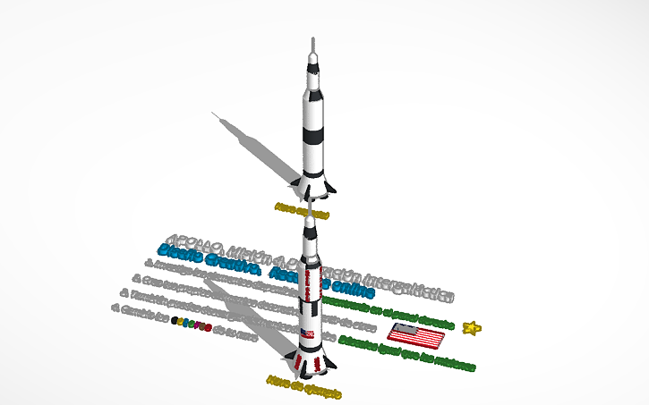 3D design APOLLO. Misión 4 - Tinkercad