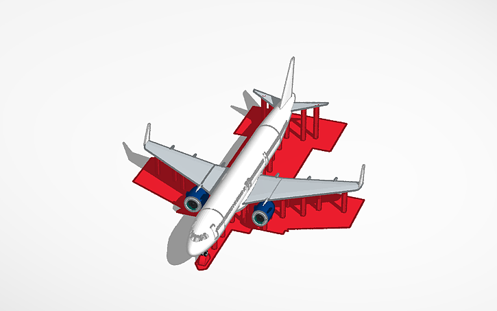 3D design A321 NEO 8059715 - Tinkercad