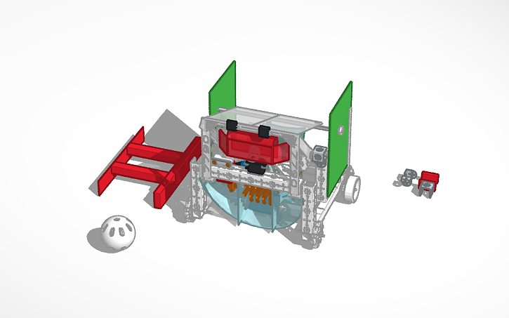 3d Design Copy Of Ftc 7790 Ninjastar W I P Tinkercad