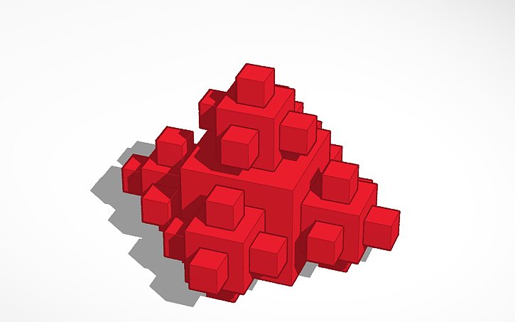 3d Design Fractal Tinkercad