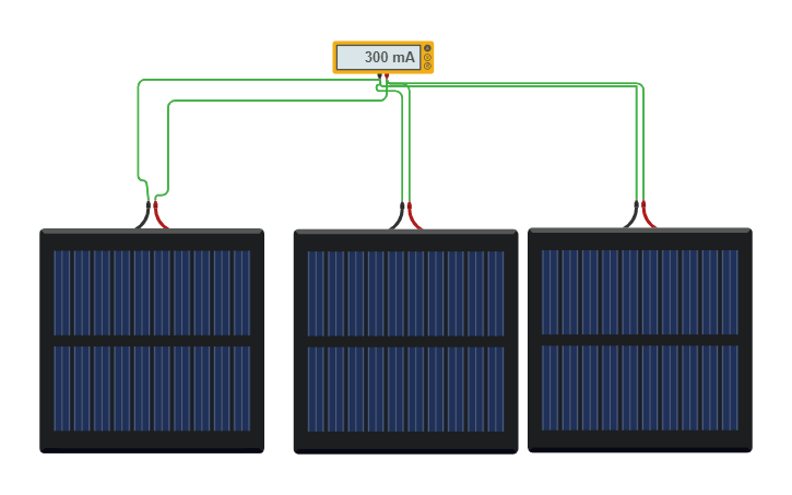 Circuit design Solar Cells - Tinkercad