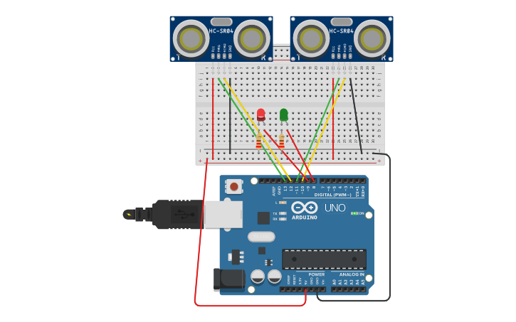 Circuit design PRACTICA 5D_ADRIÁN NUÑEZ | Tinkercad