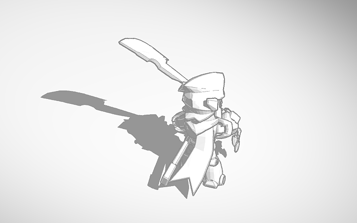 3D design Printable Meca Mortis - Tinkercad