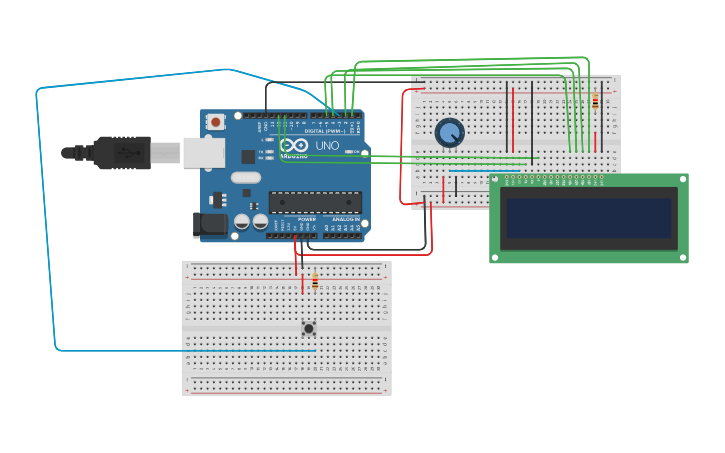 Circuit design Stopwatch | Tinkercad