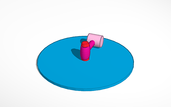3d Design Rotating Obstacle Tinkercad