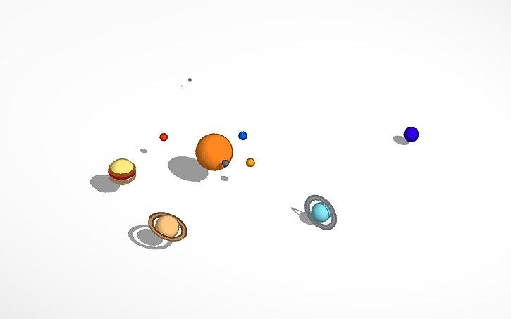 3D design The Solar System | Tinkercad