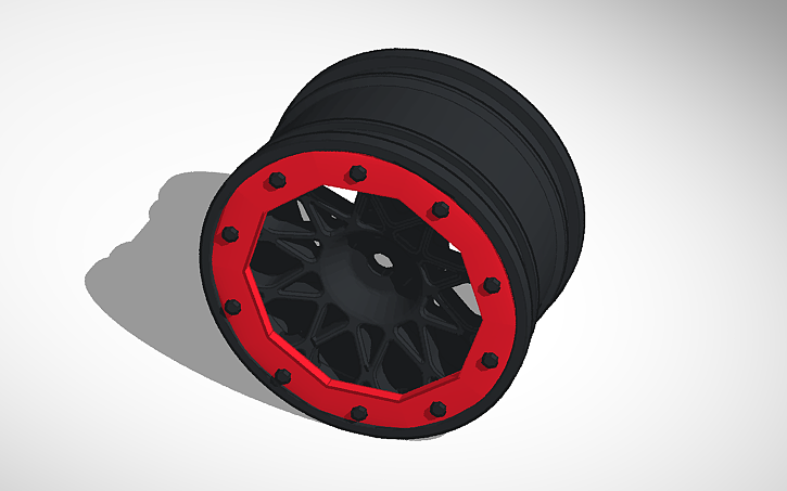 3D design Rims - Tinkercad