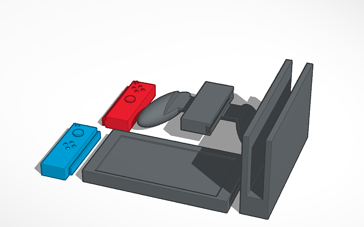 3D design nintendo switch - Tinkercad