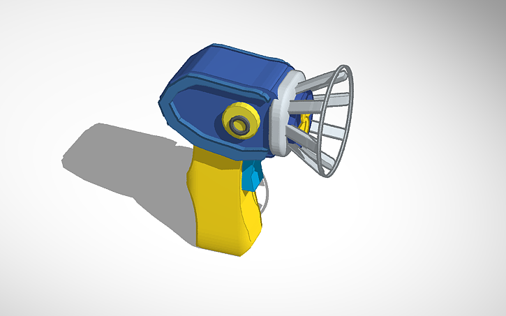 3D design gorilla tag bubble gun/gorilla tag cosmetics - Tinkercad 3D design gorilla tag bubble gun/gorilla tag cosmetics - Tinkercad