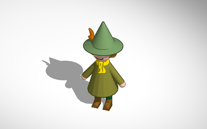 3D design Snufkin | Tinkercad
