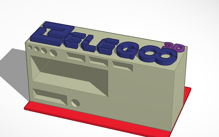 3D design Toolbox Elegoo Neptune - Tinkercad