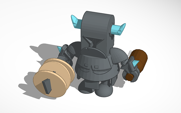 3D design Mini P.E.K.K.A - Tinkercad