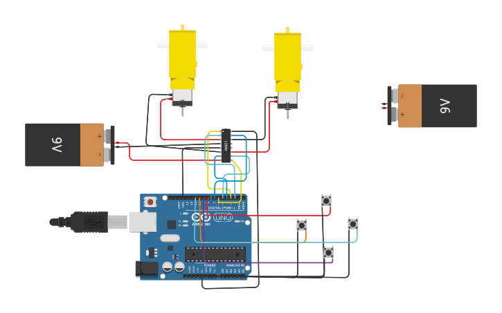 Circuit design mini project - Tinkercad