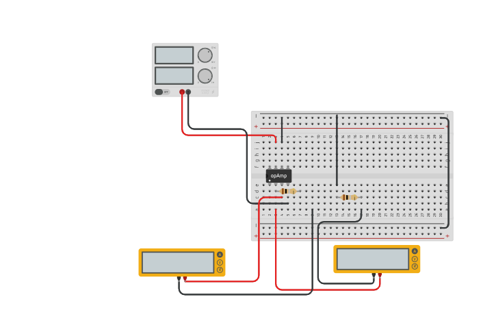 Circuit Design Modul 5 Percobaan 1 Tinkercad