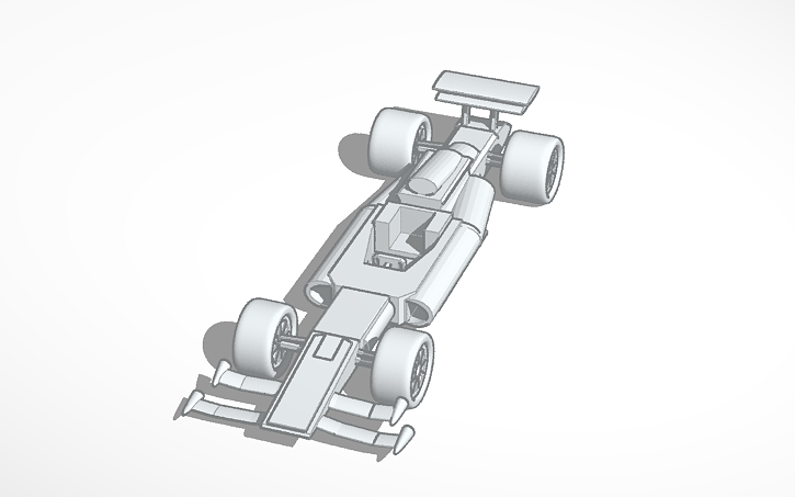 3D design Formula 1 car v7.2 | Tinkercad