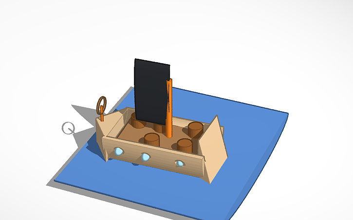 3D design ship | Tinkercad