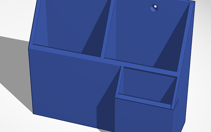 3D design Remote Holder - Tinkercad