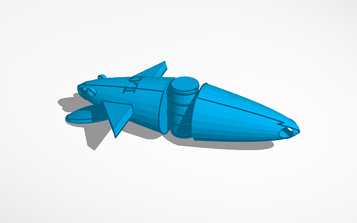 3D design Fishing Lure - Tinkercad