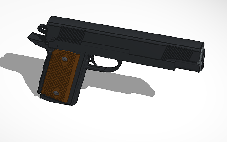 3D design Government Pistol | Tinkercad