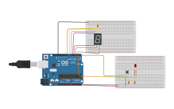 Circuit design Luis Emilio Chúa IIA Clave9 | Tinkercad