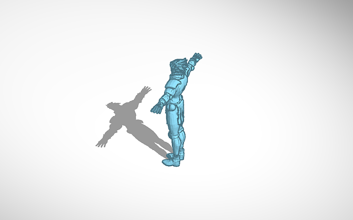 3D design Star Platinum - Tinkercad