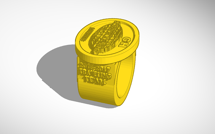 3D design RING | Tinkercad