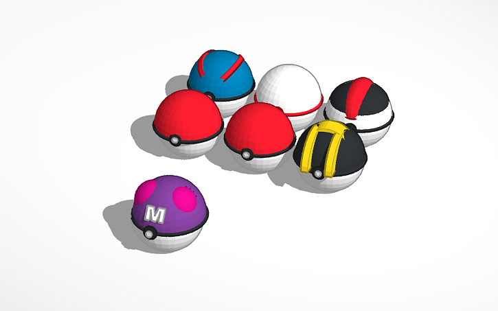 3D design Pokemon - Tinkercad