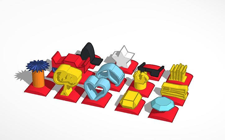3D design kool characters | Tinkercad