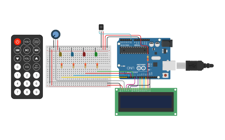 Circuit Design Iot Smart Home Tinkercad