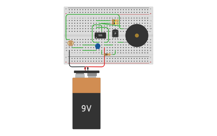 Circuit Design Wake Up Alarm Tinkercad