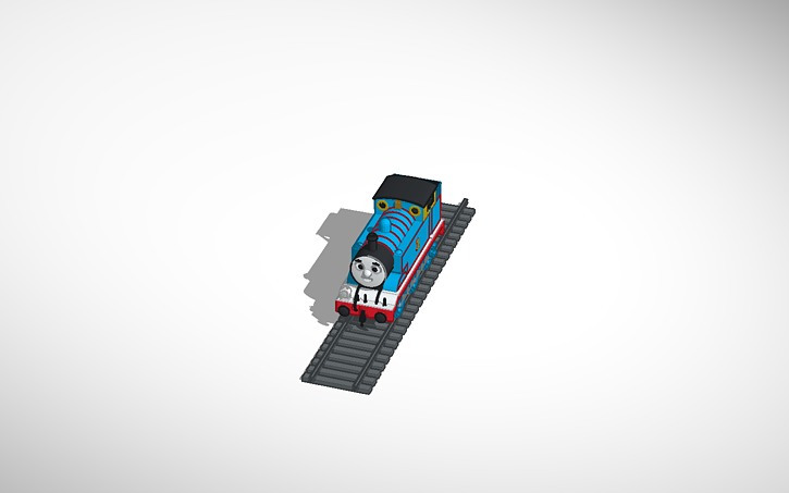 3D design Thomas The Tank Engine - Tinkercad
