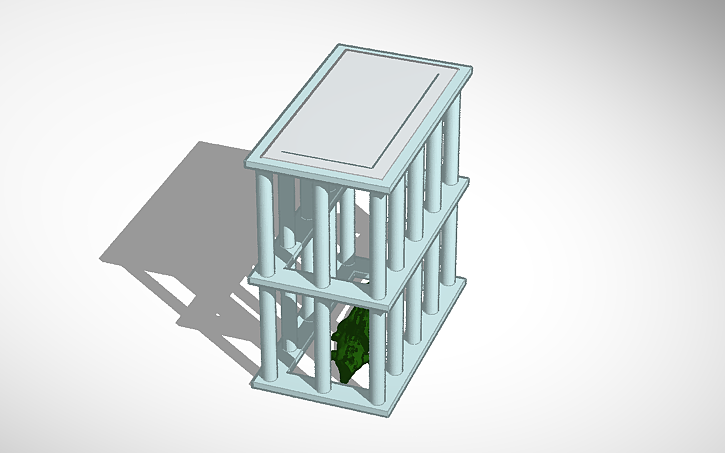 3D design Caged Croc | Tinkercad