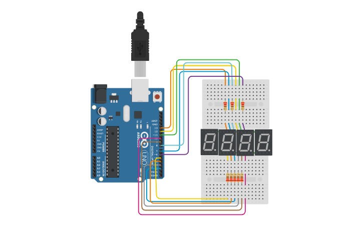 Circuit design Parte 1-D | Tinkercad