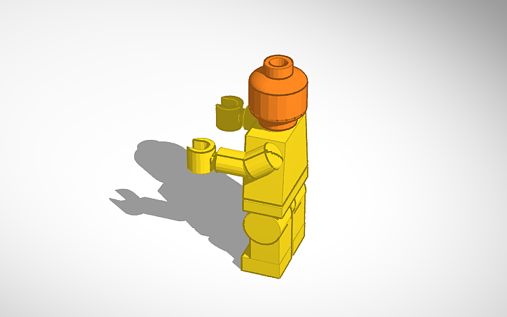 3D design LEGO MAN - Tinkercad